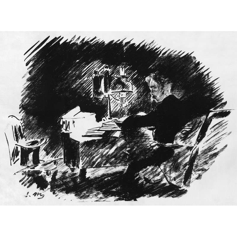 Obra de Arte - The Raven - Édouard Manet