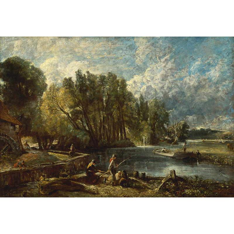 Obra de Arte - Stratford Mill - John Constable