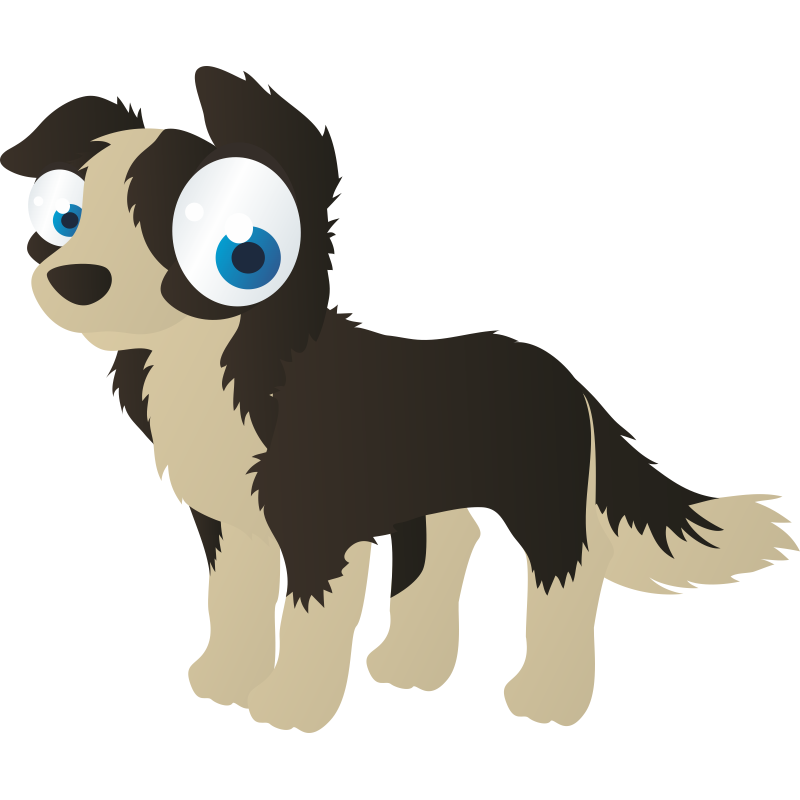 El simpático y vivaz perrito de este vinilo decorativo vivirá mil aventuras